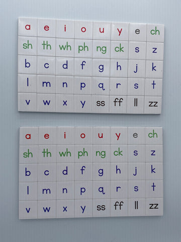 Magnetic Grapheme Tiles – VowelValley