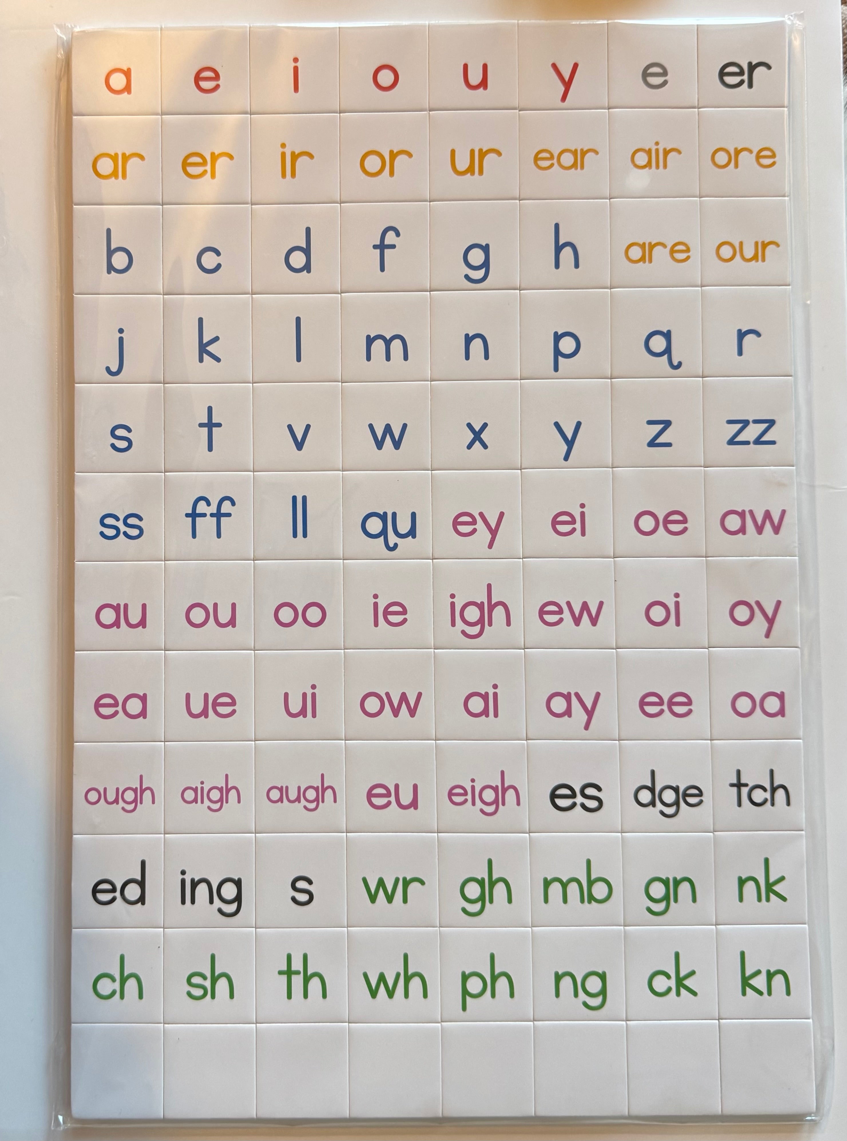 Kit: Folder & 96 Tiles – VowelValley